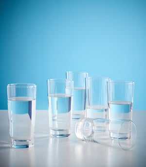 GODIS Glass, clear glass, 40 cl - IKEA