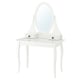 HEMNES dressing table with mirror, white, 100x50 cm - IKEA
