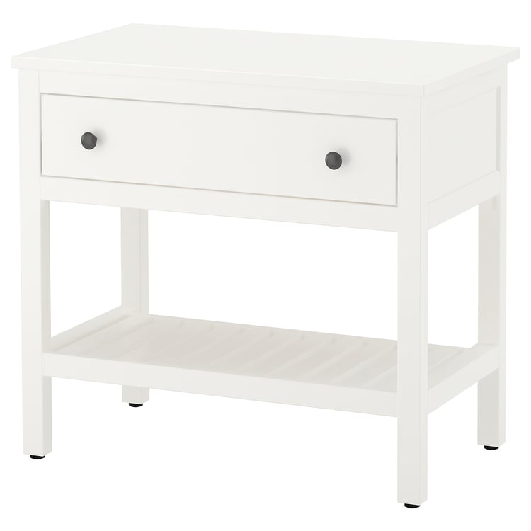 HEMNES open wash-stand with 1 drawer, white, 82x48x76 cm - IKEA