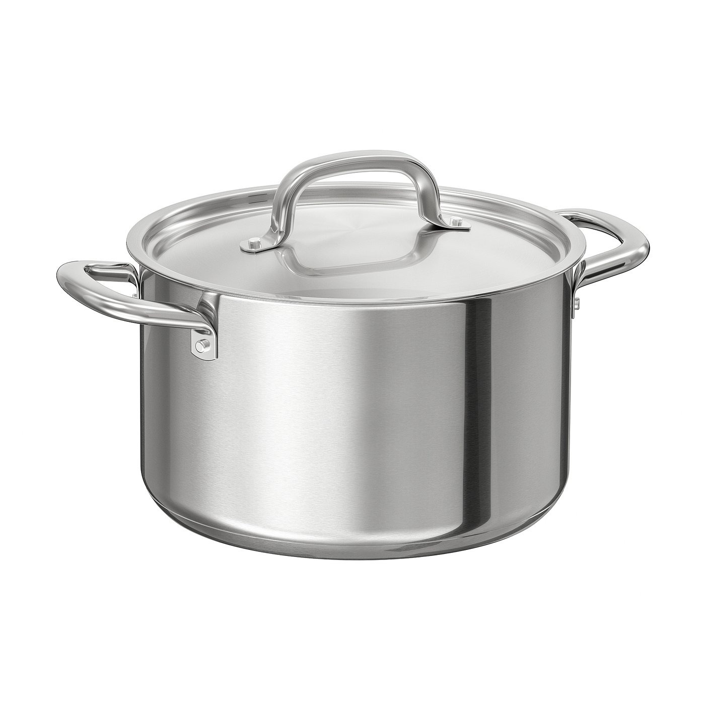 Stainless Steel Cooking Pot with Lid 5 L - IKEA
