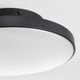 KABOMBA LED ceiling lamp, matt/black, 36 cm - IKEA