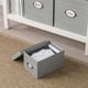 KVARNVIK storage box with lid, grey, 18x25x15 cm - IKEA