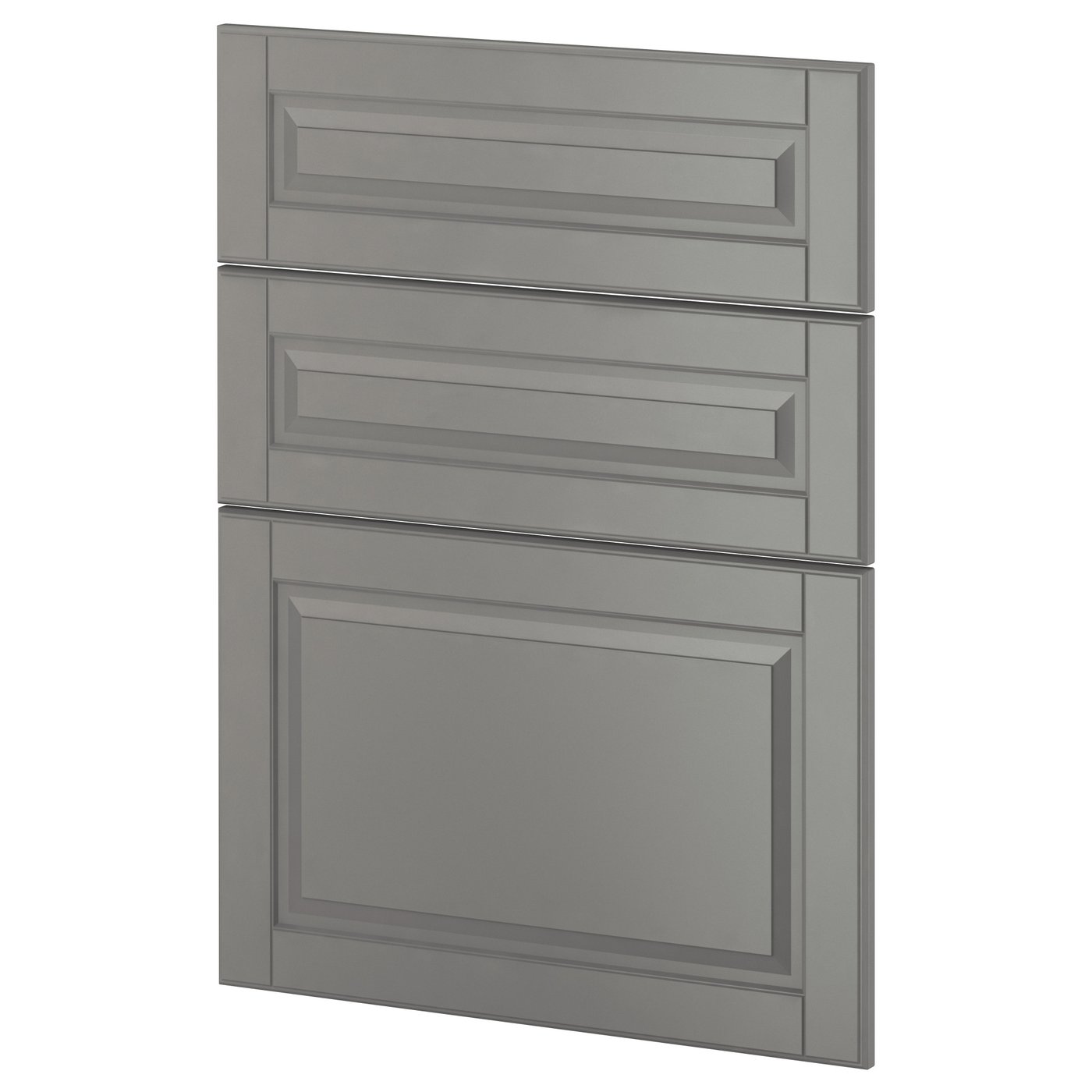 METOD 3 fronts for dishwasher, Bodbyn grey, 60 cm - IKEA