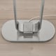 Buy UPPVIND Floor lamp nickel-plated/white 150cm - IKEA
