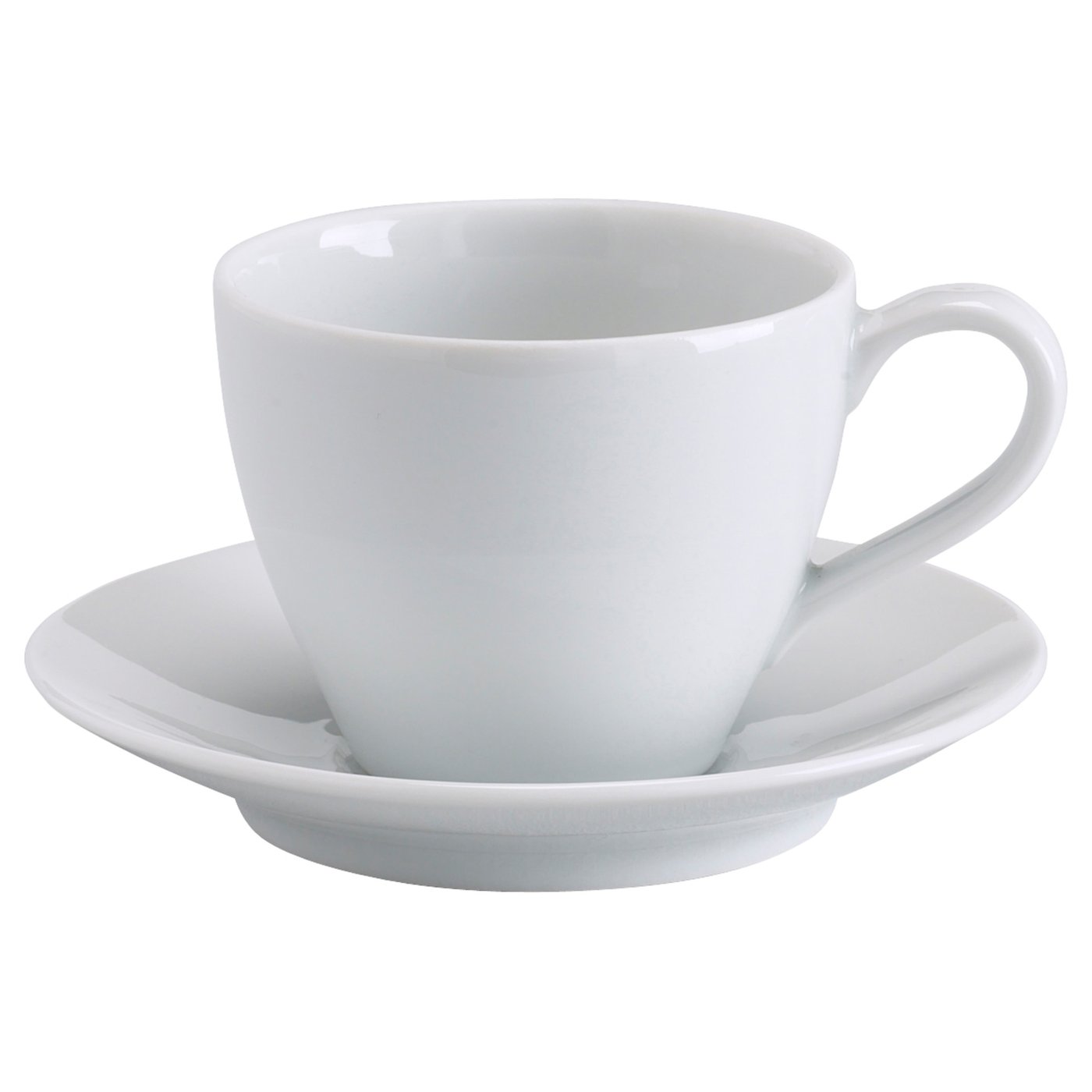White Porcelain Coffee Cup and Saucer 200 ml - IKEA