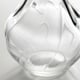 VILJESTARK vase, clear glass, 17 cm - IKEA