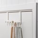 ENUDDEN hanger for door, white - IKEA Sweden