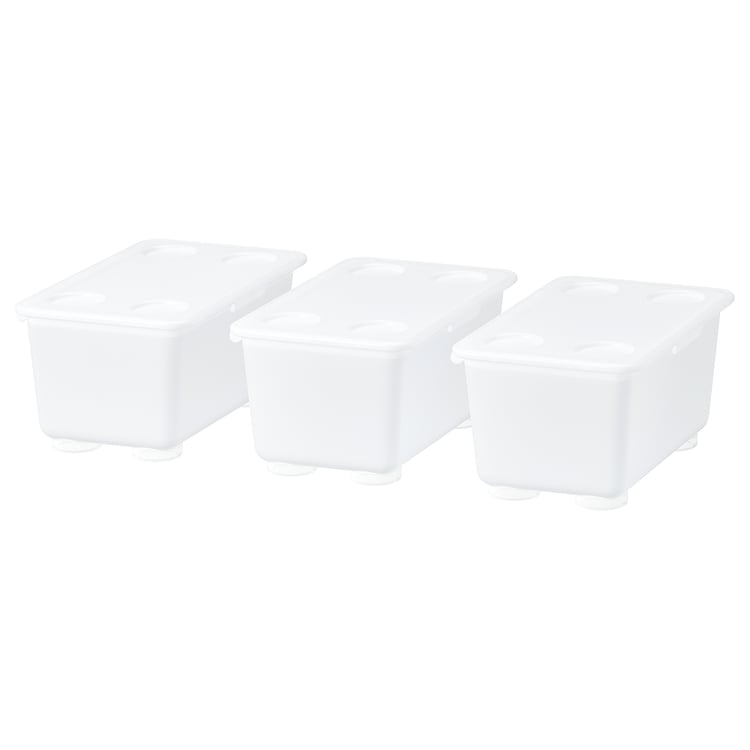 GLIS box with lid, transparent, 17x10 cm - IKEA Sweden