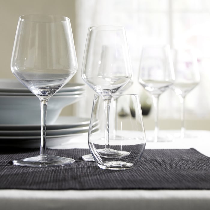IVRIG glass, clear glass, 45 cl - IKEA Sweden