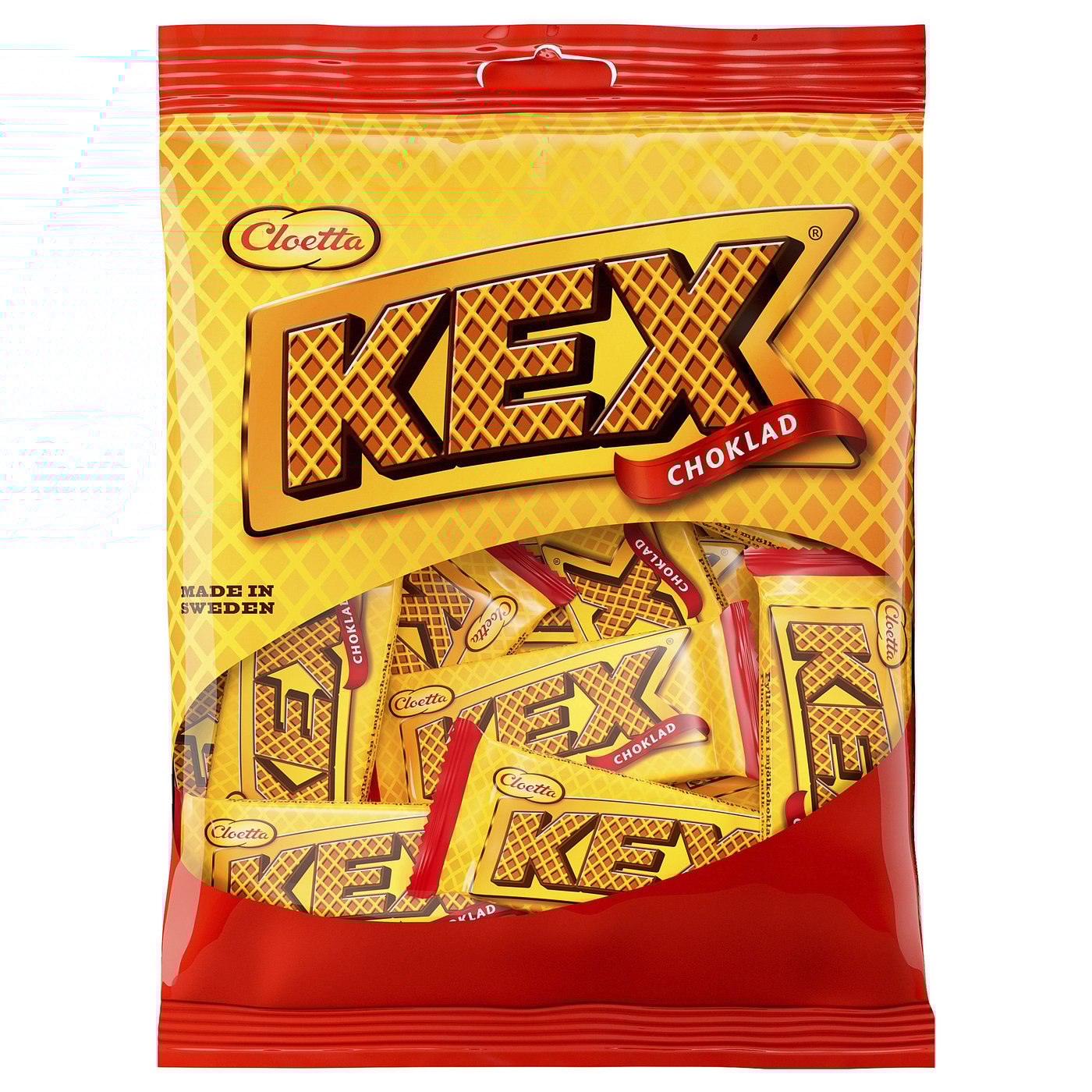 KEXCHOKLAD crispy wafer in milk chocolate, mini bag, 156 g - IKEA Sweden