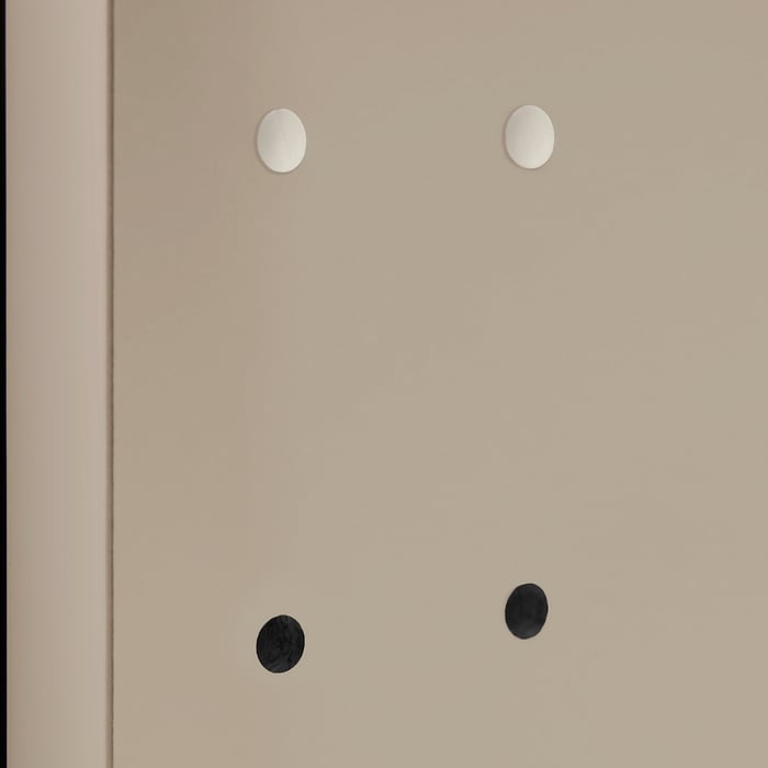 KOMPLEMENT cover cap, grey-beige, 100 pack - IKEA Sweden