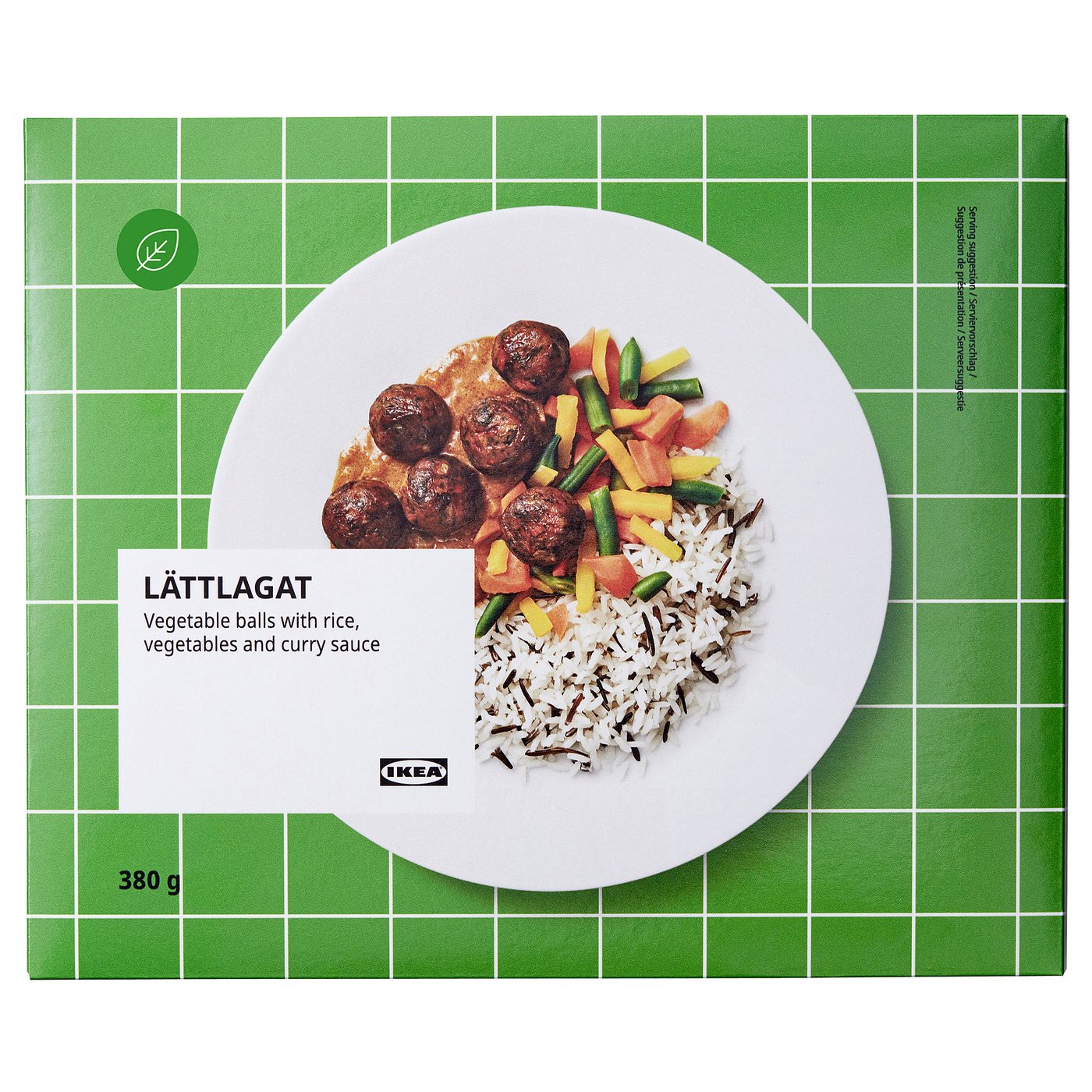 LÄTTLAGAT vegetable balls with rice, ready meal frozen, 380 g - IKEA Sweden