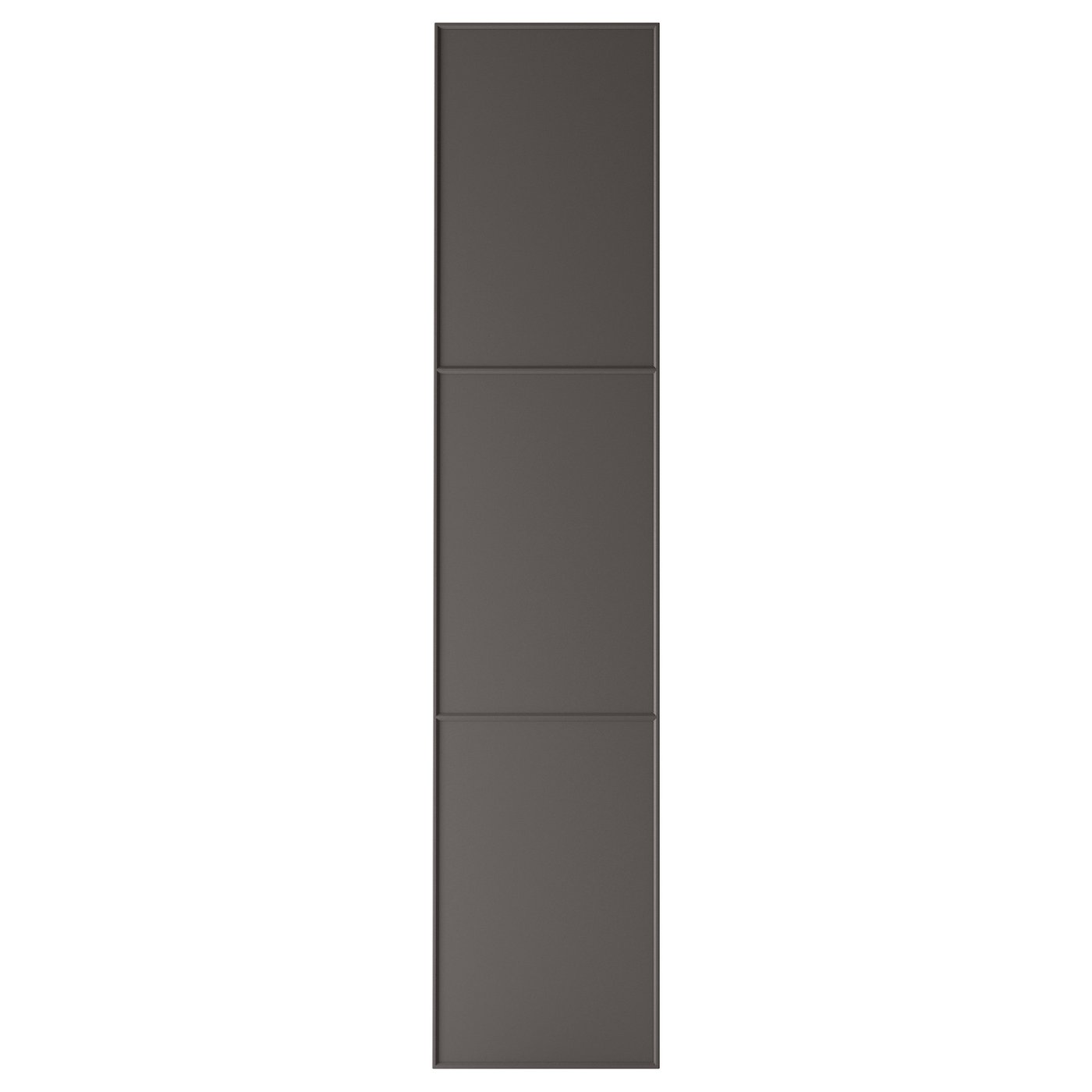 MERÅKER door, dark grey, 50x229 cm - IKEA Sweden