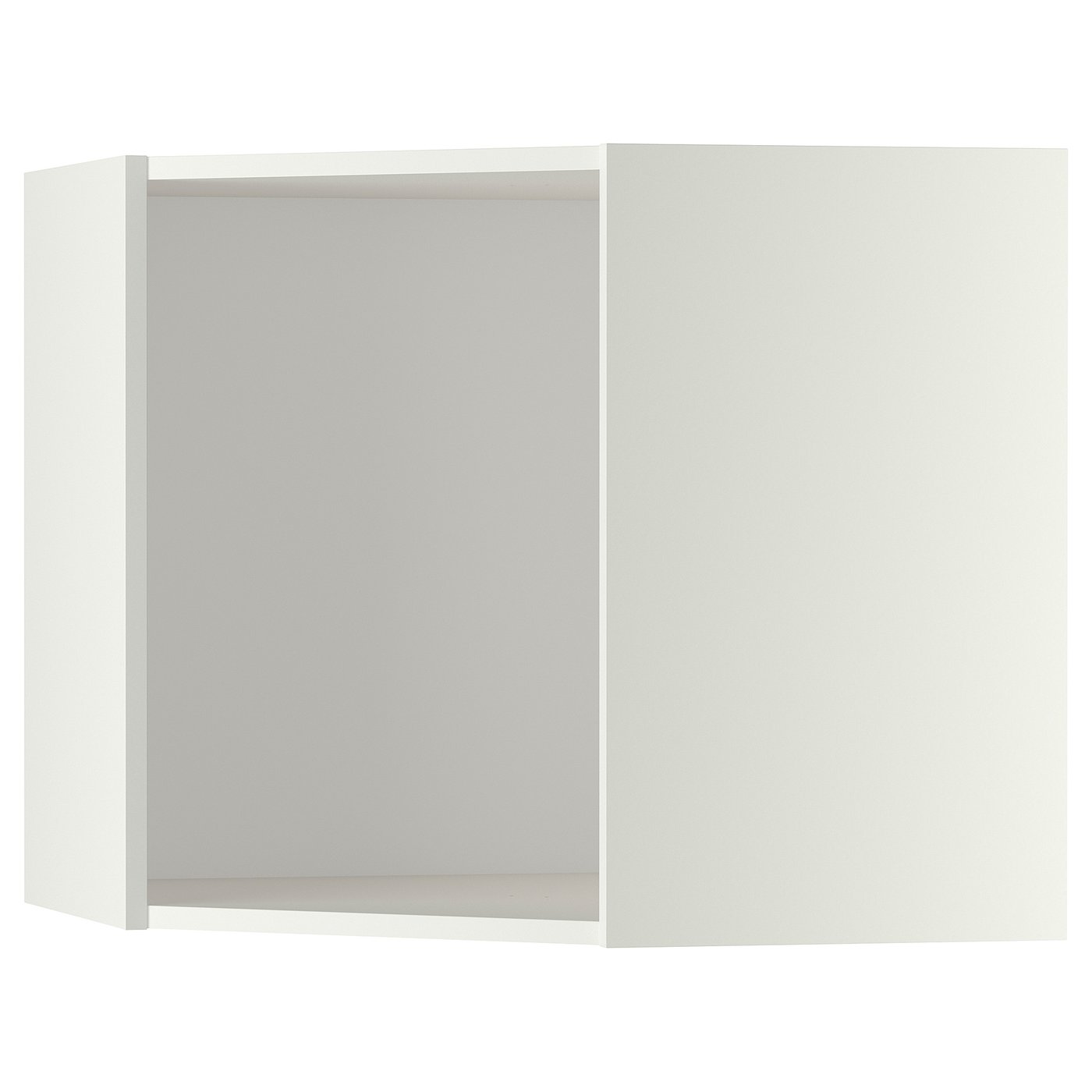 METOD corner wall cabinet frame, white, 68x37x60 cm - IKEA Sweden