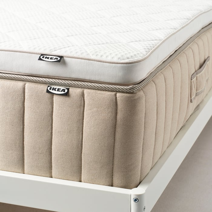 NYLÄGET mattress pad, white, 140x200 cm - IKEA Sweden
