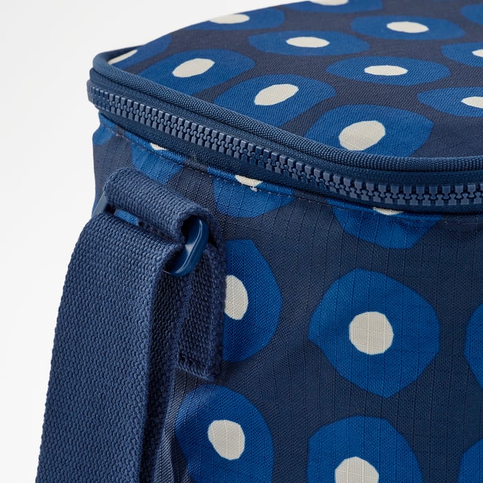 PILLERSTARR cooling bag, patterned/blue, 26x19x19 cm - IKEA Sweden