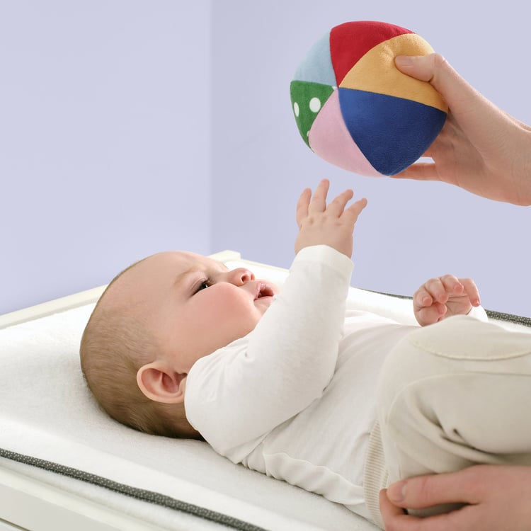 SANDBI soft toy, ball/multicolour - IKEA Sweden