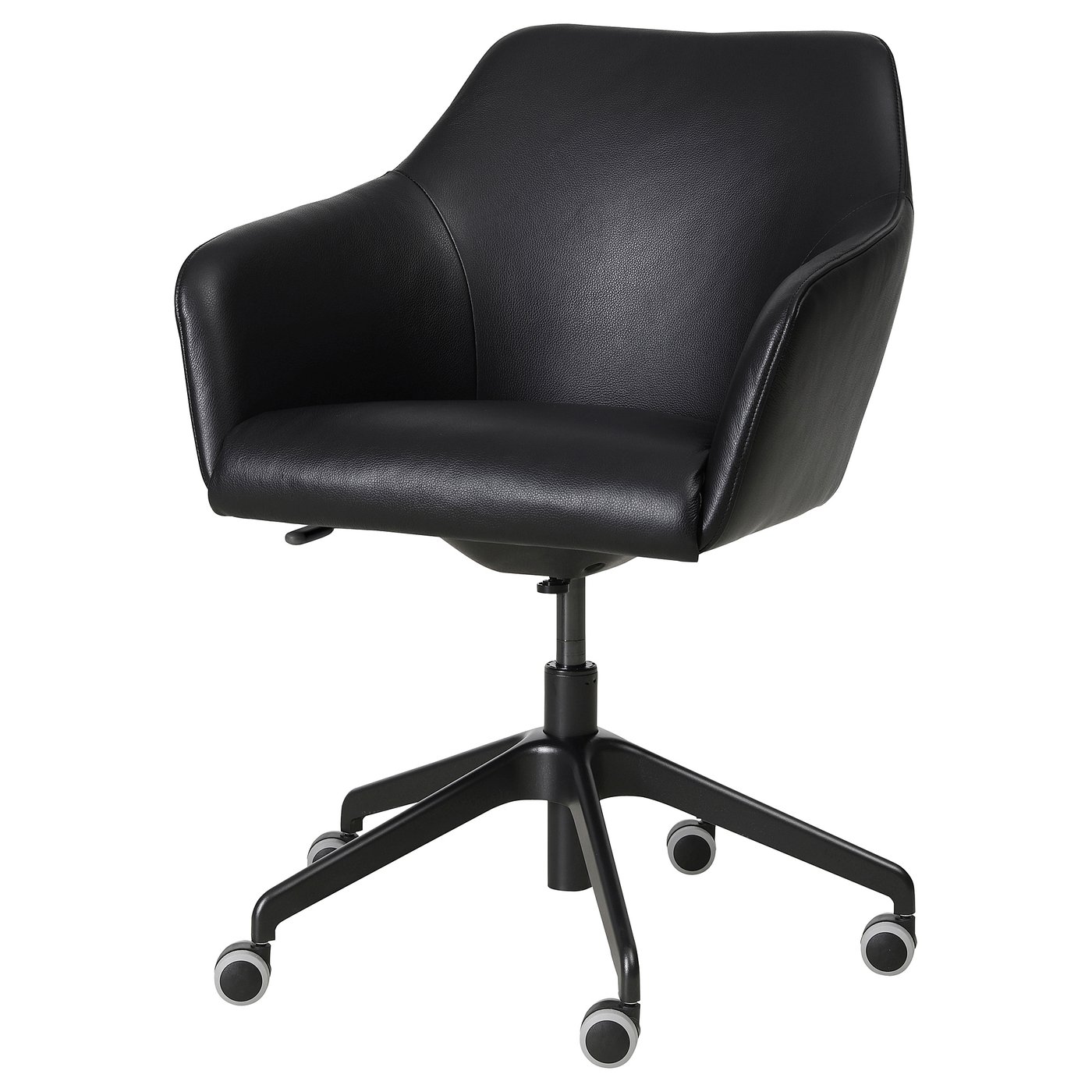 TOSSBERG / LÅNGFJÄLL conference chair, Grann black/black - IKEA Sweden