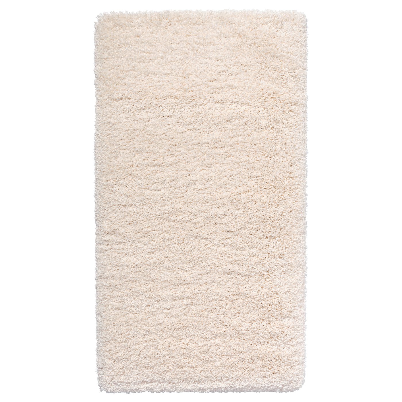 VOLLERSLEV rug, high pile, white, 80x150 cm - IKEA Sweden