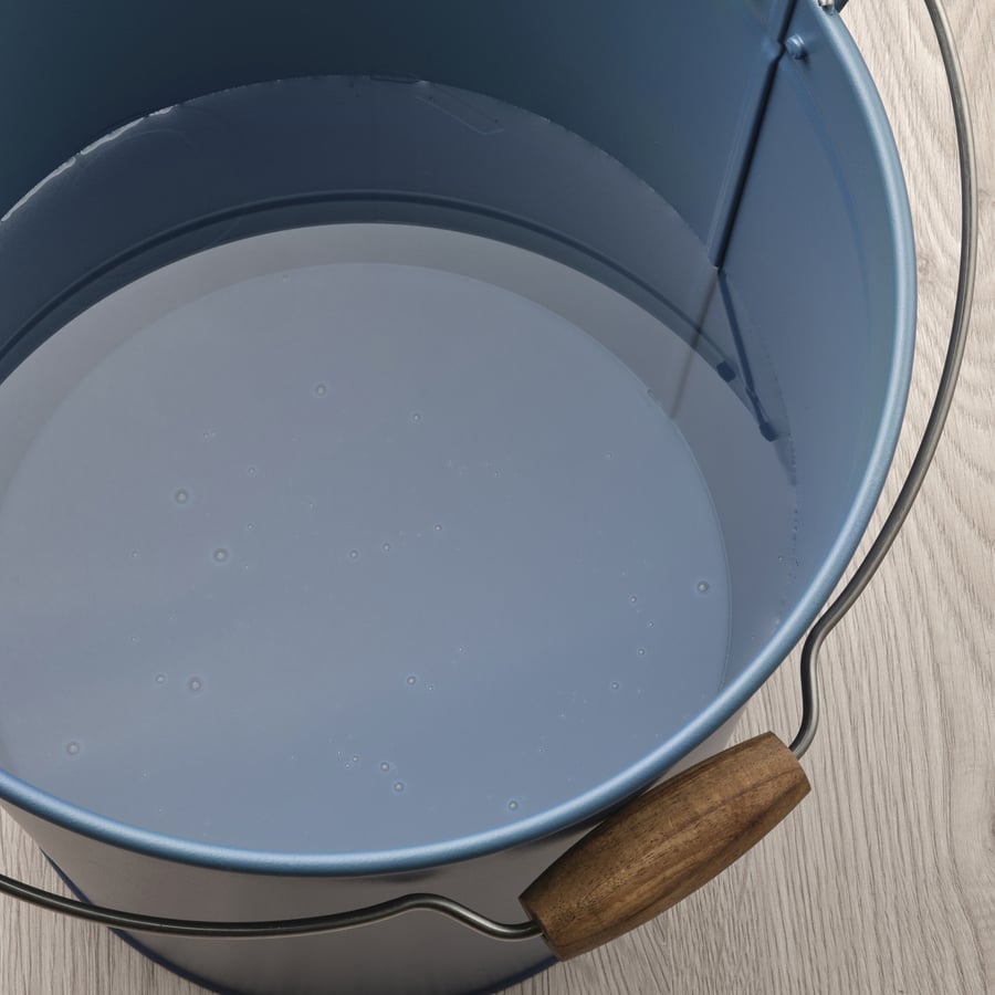 ÅKERBÄR hink/kruka, inom-/utomhus mörkblå, 10 l - IKEA