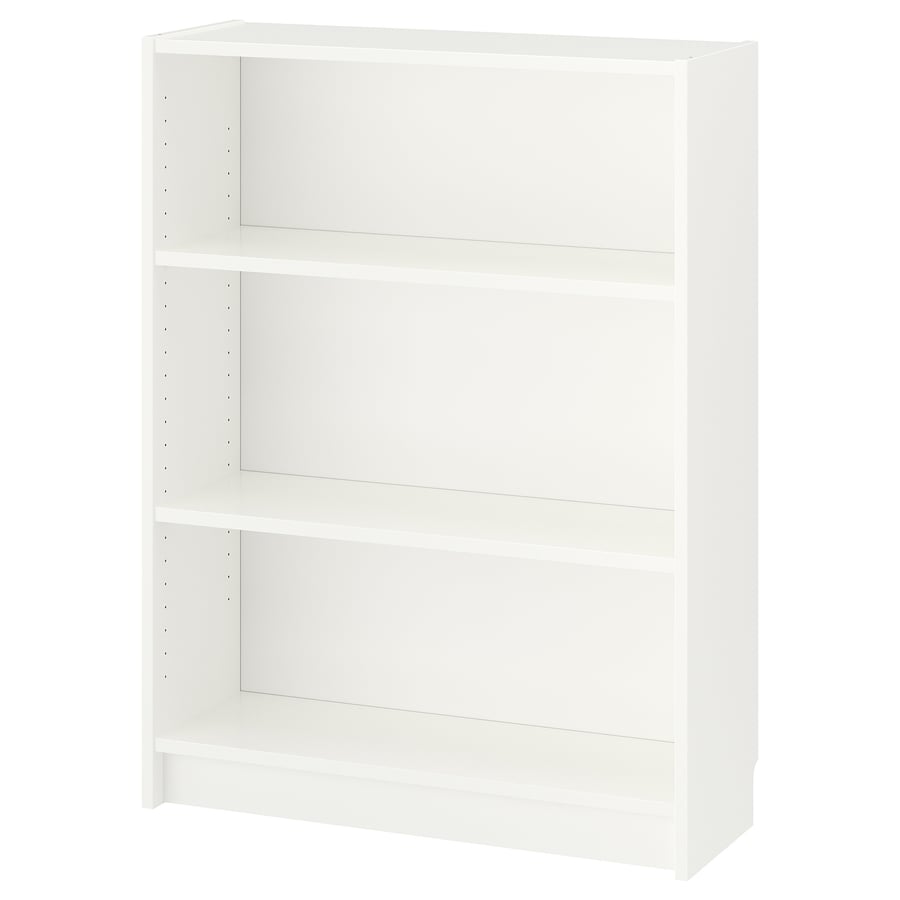 BILLY Bokhylla, vit, 80x28x106 cm - IKEA