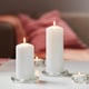 FENOMEN blockljus utan doft, vit, 14 cm45 tim. - IKEA