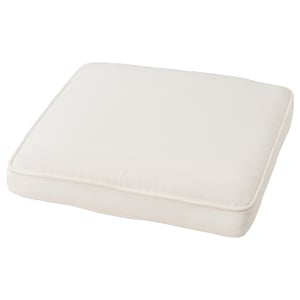 JÄRPÖN/DUVHOLMEN Stolsdyna, utomhus, vit - IKEA
