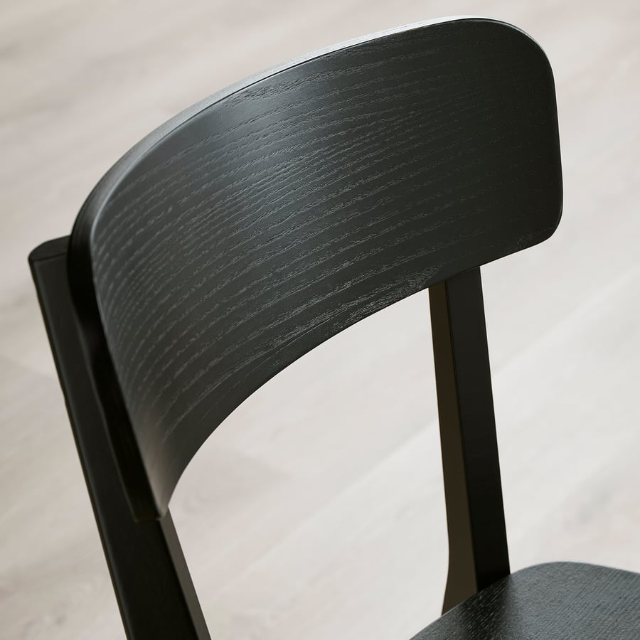 LISABO stol, svart - IKEA
