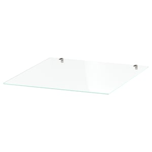 NORDLI Glasskiva, transparent, Längd: 40 cm - IKEA