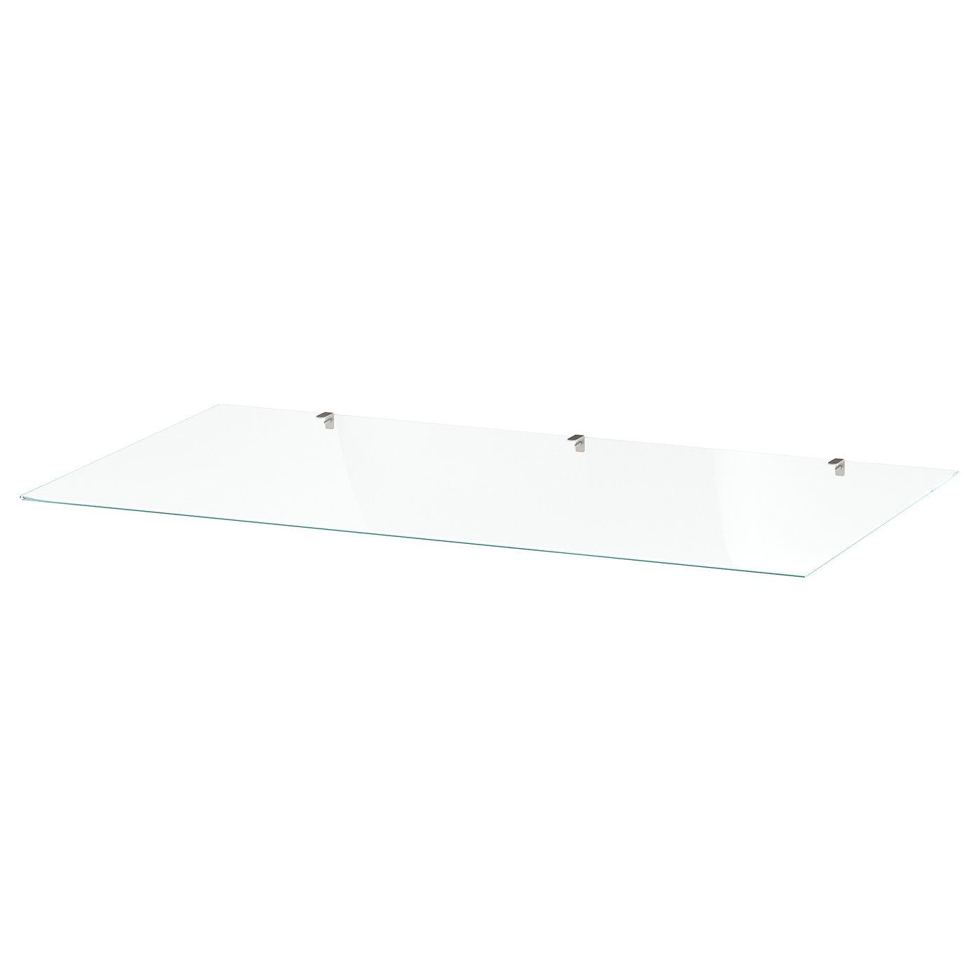 NORDLI Glasskiva, transparent, Längd: 80 cm - IKEA
