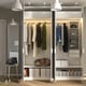 PAX / MISTUDDEN garderobskombination, vit/grå mönstrad, 200x60x236 cm ...