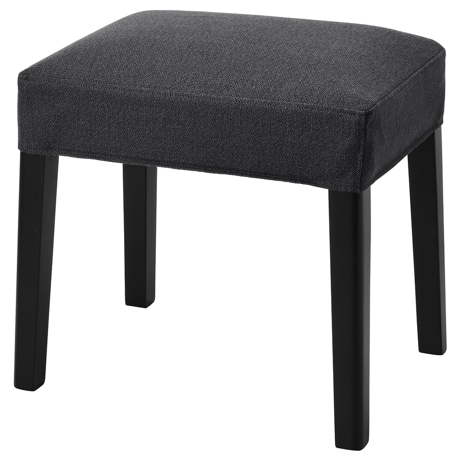 SAKARIAS pall, svart/Sporda mörkgrå - IKEA