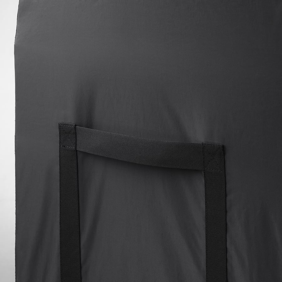 TOSTERÖ Förvaringslåda, utomhus, svart, 129x44x79 cm - IKEA
