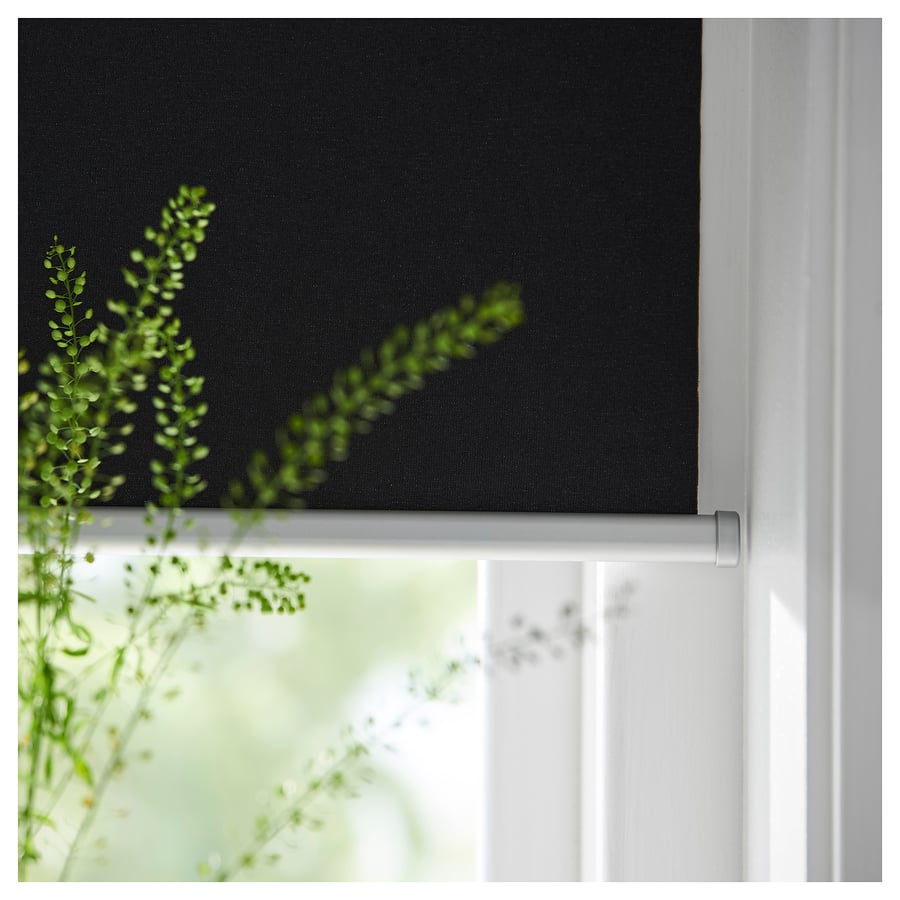TRETUR mörkläggande rullgardin, mörkgrå, 80x195 cm - IKEA