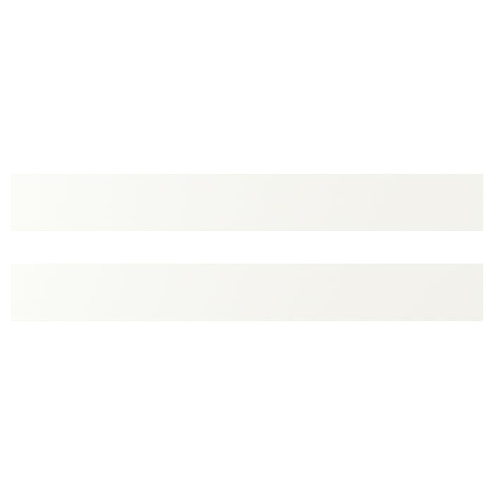 VALLSTENA lådfront, vit, 80x10 cm - IKEA