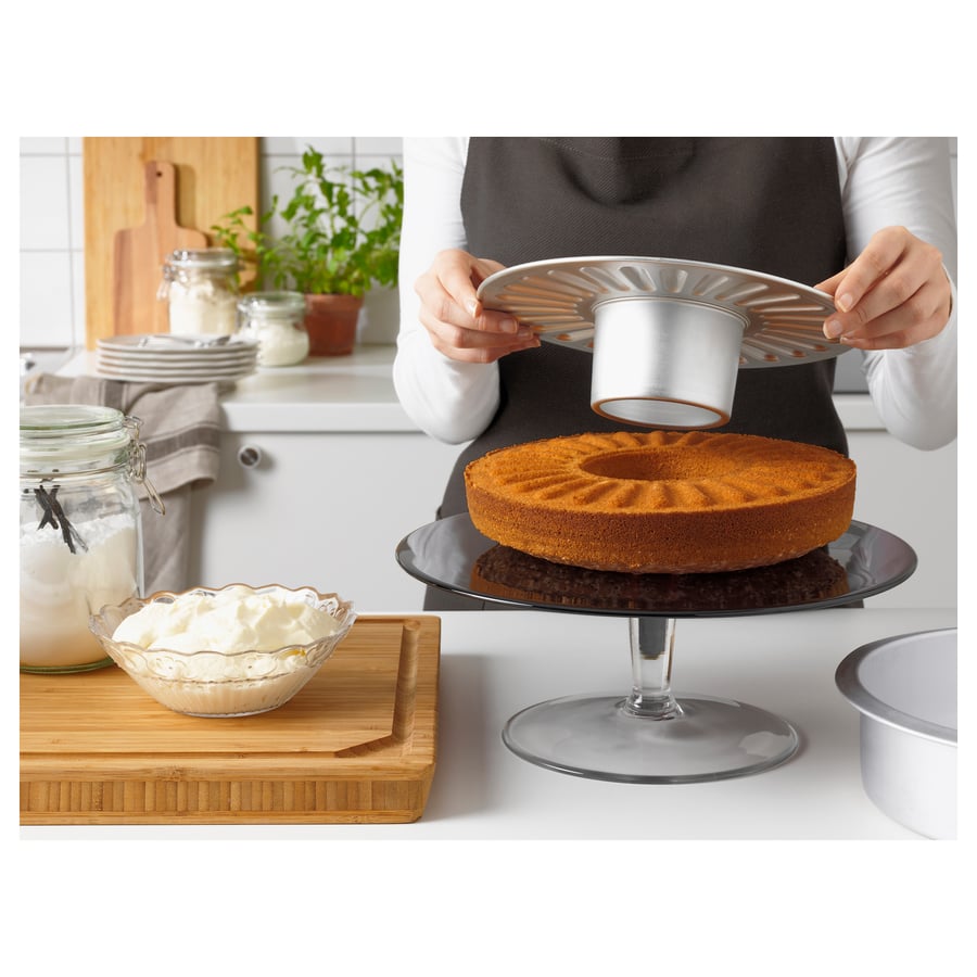 VARDAGEN Sockerkaksform med utbytbara bottnar, silverfärgad - IKEA