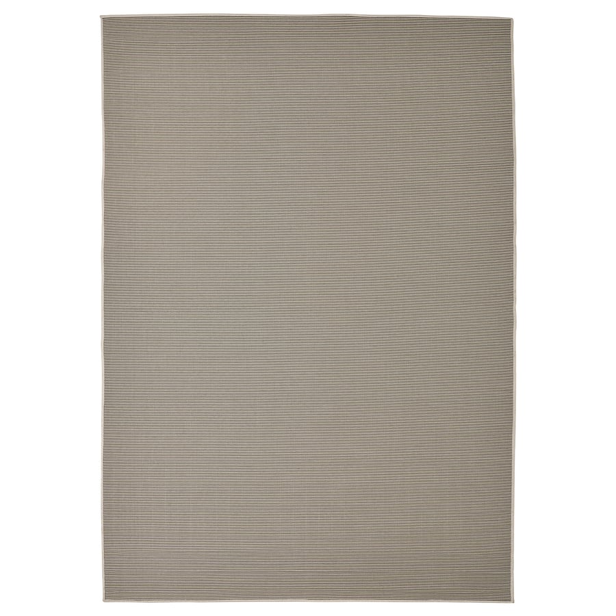 VIRKLUND matta slätvävd, inom-/utomhus, beige/mörkgrå, 160x230 cm - IKEA