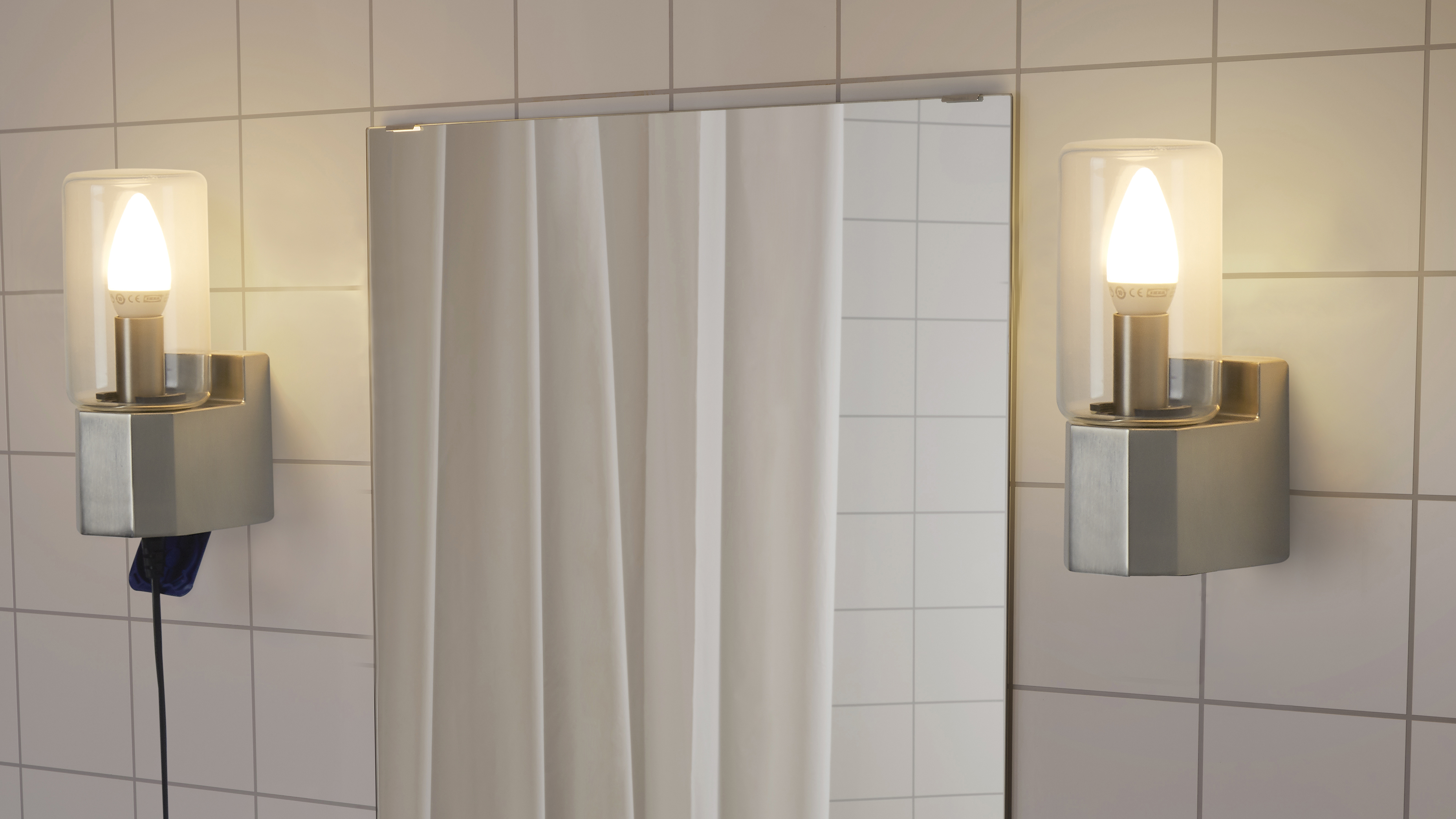 Badrumslampor vägg - Väggbelysning för badrummet - IKEA