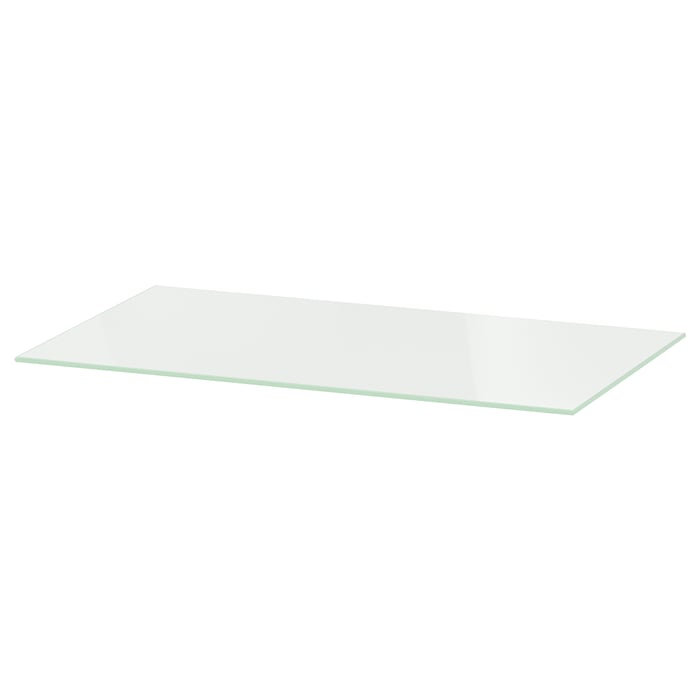 BESTÅ glass shelf, glass, 56x36 cm - IKEA