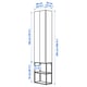 ENHET storage combination, white, 60x32x255 cm - IKEA