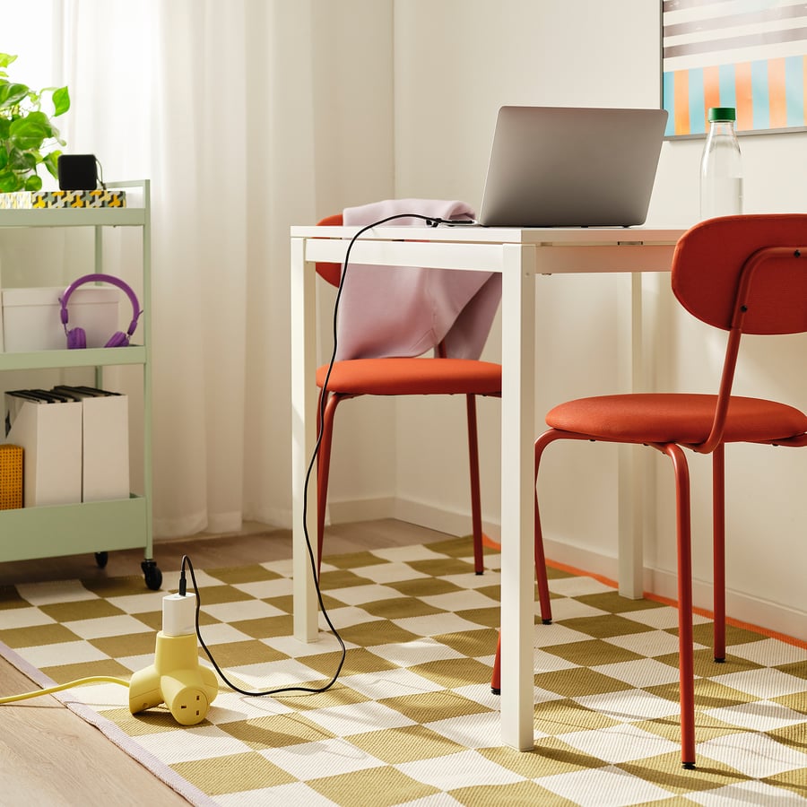 HORNFELS extension cord, yellow, 1.8 m - IKEA