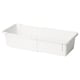 KACKLA extendable box, white, 18-28x13 cm - IKEA