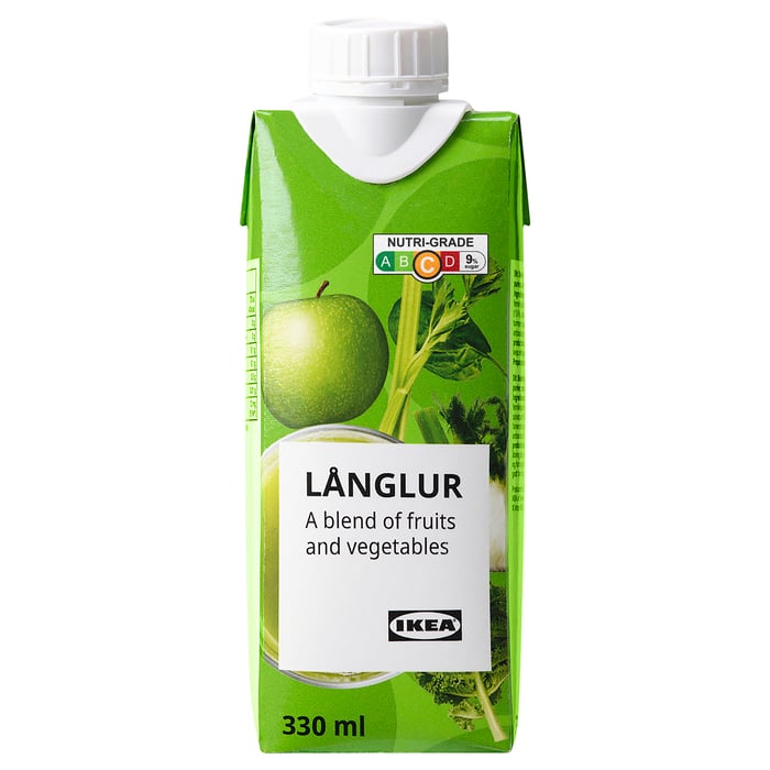 LÅNGLUR fruit- and vegetable smoothie, apple fennel/celery added ...