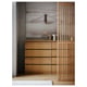 MALM chest of 4 drawers, white stained oak veneer, 80x100 cm - IKEA