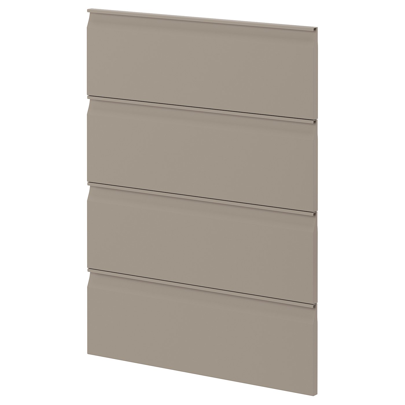 METOD 4 fronts for dishwasher, Upplöv matt dark beige, 60 cm - IKEA