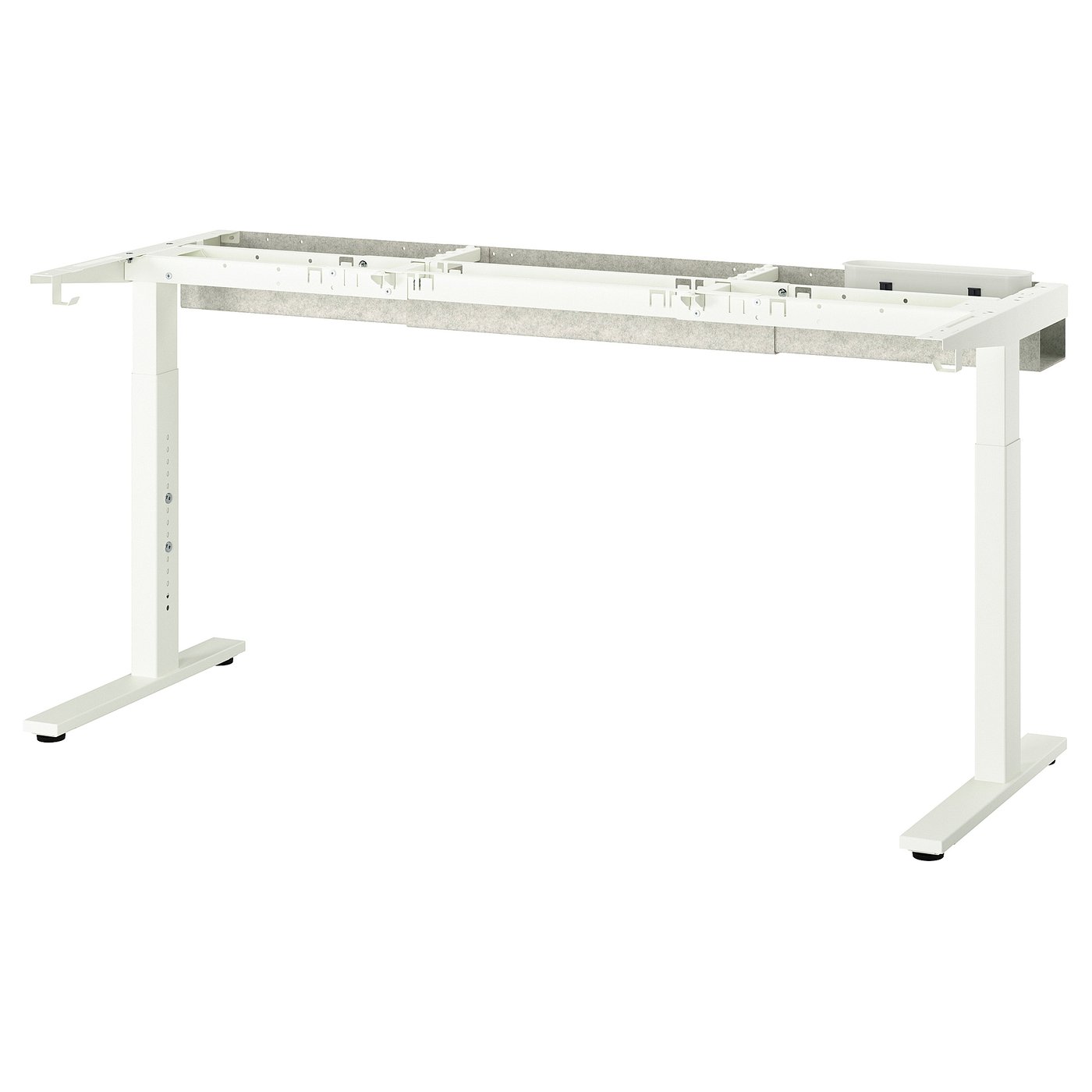 MITTZON underframe for desk, white, 120/140/160x60 cm - IKEA