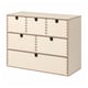 MOPPE mini chest of drawers, birch plywood, 42x18x32 cm - IKEA