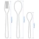 MOPSIG 12-piece cutlery set - IKEA