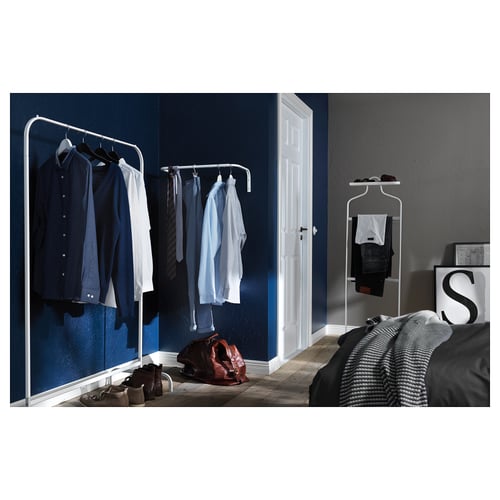 MULIG Clothes rack, white, 99x152 cm - IKEA