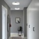 NYMÅNE LED ceiling lamp, white, 45 cm - IKEA